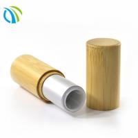 China Biodegradable Cylinder 10g Lip Balm Containers Tubes PP 3oz ABS Body for sale