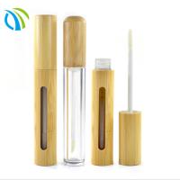 China 10ml Bamboo 5g Empty Chapstick Tubes ABS Body Lipstick Tubes OEM for sale
