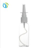 China 18/410 Nasal Spray Pump BPA Free 0.12ml Mist Sprayer with Custom Color Cap for sale