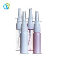 China Saline Nasal Spray Pump 0.2cc 18/410 Transparent Long Nozzle for Medical Use for sale