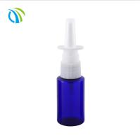 China Blue Plastic Nasal Spray Pump 0.12cc with SUS 304 Spring 18/410 to 30/410 for sale