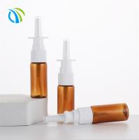 China 0.12ml Nasal Spray Pump 10/410 Neck 35mm Nozzle PP PE Material Non Spill Design for sale