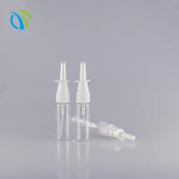 China 18mm 18/410 Ribbed Screw Nasal Sprayer Pump for 15ml Saline Bottle Non Spill 0.12ml for sale