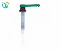 China PP Syrup Pump Dispenser 10cc 28/400 for 750ml Bottle Custom Color OEM for sale