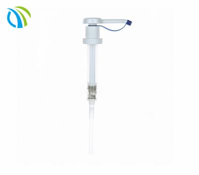 China 43mm 30ml Syrup Pump Dispenser 43/410 Non Spill SGS Certified Food Grade PP for sale