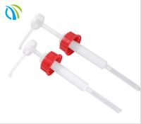 China 750ml 28mm Syrup Bottle Pump 28/415 White Tube 0.1-0.4cc Dosage for sale