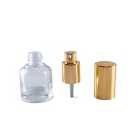 China Gold Silver Aluminum 18/410 Airless Makeup Pump for sale
