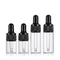 China Round Frosted 20/410 Empty Dropper Bottles Custom Amber Pump for sale
