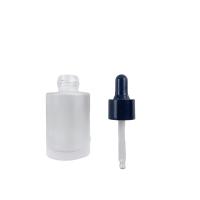 China 18/400 Ribbed Closure Glass Dropper Bottle for Essential Oil 30ml for sale