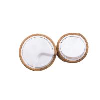 China 0.16cc 20mm Bamboo Disc Top Cap Closures For Personal Care for sale
