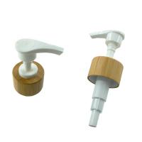 China Bamboo Closure Foaming Hand Soap Pump 1cc Reusable Soap Pump for sale