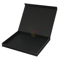 China A4 Book-Shaped Magnetic Gift Box - Rigid Cardboard Packaging with Custom Logo Options | 500pcs MOQ for sale