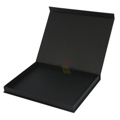 China A4 Book-Shaped Magnetic Gift Box - Rigid Cardboard Packaging with Custom Logo Options | 500pcs MOQ for sale