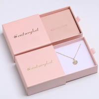 China Recyclable Jewelry Packaging Box 90x90x30mm with Custom Logo - Eco-Friendly Cardboard Gift Box for Earrings and Necklaces for sale