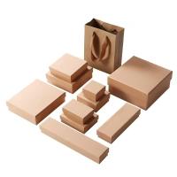 China Custom Eco-Friendly Jewelry Gift Box 90x90x30mm with Foam Insert - Biodegradable Kraft Packaging for sale
