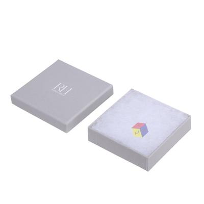China Eco-Friendly Custom Logo 2-Piece Paper Jewelry Box with Sponge Padding - 500pcs MOQ, 10-Day Production for sale