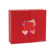 China Red Double Door Magnetic Closure Skin Care Packaging Box - Custom Sizes 1-10 Days Production with 500pcs MOQ for sale