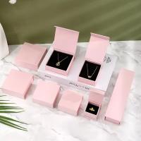 China Custom Book-Style Magnetic Closure Jewelry Box - 500pcs MOQ, 10-Day Production, Eco-Friendly Materials for sale