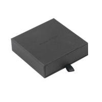 China Custom Cardboard Square Slide Out Jewelry Box with Foam Insert - 500pcs MOQ, 10-Day Production, Eco-Friendly Packaging for sale