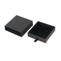 China Custom Cardboard Square Slide Out Jewelry Box with Foam Insert - 500pcs MOQ, 10-Day Production, Eco-Friendly Packaging for sale
