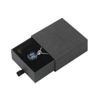China Custom Cardboard Square Slide Out Jewelry Box with Foam Insert - 500pcs MOQ, 10-Day Production, Eco-Friendly Packaging for sale