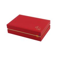 China Rigid Cardboard Paper Custom Tea Box Packaging Tin Gift With Foam Insert for sale