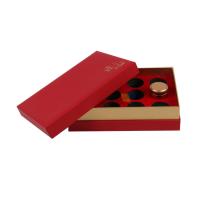 China Rigid Cardboard Paper Custom Tea Box Packaging Tin Gift With Foam Insert for sale