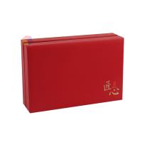 China Rigid Cardboard Paper Custom Tea Box Packaging Tin Gift With Foam Insert for sale
