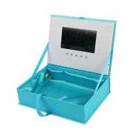 China Custom Luxury Magnetic Close 7 Inch Gift Box with LCD Screen Cardboard Packaging 1200gsm for sale