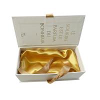 China Custom Book-Shape Perfume Packaging Box - 157gsm Paper & 1200gsm Cardboard with Satin Interior for sale