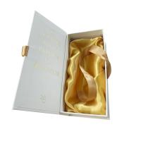 China Custom Book-Shape Perfume Packaging Box - 157gsm Paper & 1200gsm Cardboard with Satin Interior for sale
