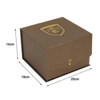 China Custom Magnetic Baseball Cap Packaging Box with 157gsm Paper and 1500gsm Cardboard Construction - OEM Service Available for sale