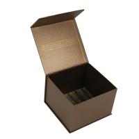 China Magnetic Closure Square Baseball Cap Shipping Box Hard Cardboard Lightweight for sale