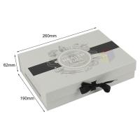 China Custom Printed Magnetic Lid Gift Box 280x220x75mm - Eco-Friendly Paper Packaging with Multiple Material Options for sale