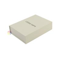 China Luxury Custom Rigid Cardboard Flip Top Magnetic Box Packaging with EVA Foam Insert 200x150x50mm for sale