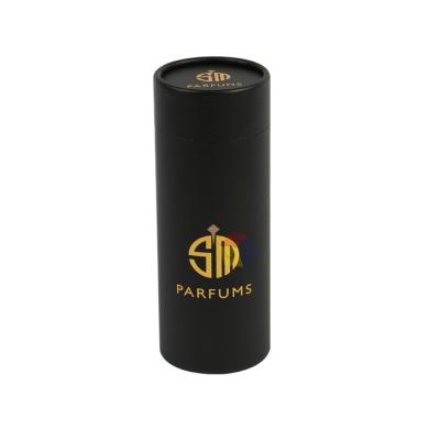 China Matte Black Cylinder Tube Perfume Essential Oil Packaging Box - Custom Sizes with 500pcs MOQ and 10-Day Production for sale