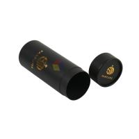 China Matte Black Cylinder Tube Perfume Essential Oil Packaging Box - Custom Sizes with 500pcs MOQ and 10-Day Production for sale