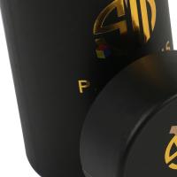 China Matte Black Cylinder Tube Perfume Essential Oil Packaging Box - Custom Sizes with 500pcs MOQ and 10-Day Production for sale