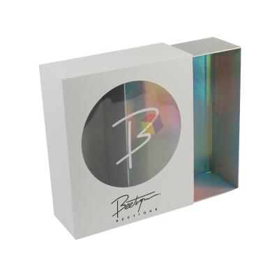 China Custom Logo Skincare Pull Out Drawer Sliding Gift Box - Eco-Friendly Packaging with 500pcs MOQ and 10-Day Production for sale
