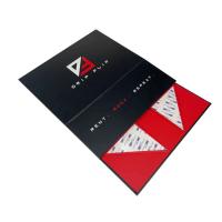 China Luxury Handmade Collapsible Magnetic Foldable Paper Shoes Box Gift Packaging Custom Logo 389g for sale