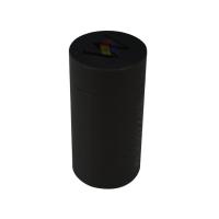 China Custom Matte Black Round Paper Tube Packaging for Essential Oils - 500pcs MOQ with 10-Day Production Lead Time for sale