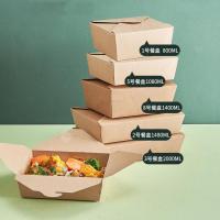 China Custom CMYK Printing Kraft Cardboard Food Box - 500pcs MOQ with 10-Day Production for Picnic Packaging for sale