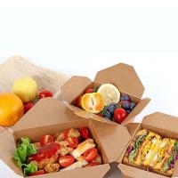 China Custom CMYK Printing Kraft Cardboard Food Box - 500pcs MOQ with 10-Day Production for Picnic Packaging for sale