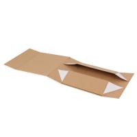 China Custom Recycled Kraft Paper Luxury Collapsible Magnetic Closure Folding Gift Box 500pcs MOQ for sale