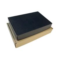 China Foldable Corrugated Paper Custom T Shirt Packaging Box Recycled Embossing for sale