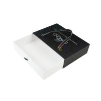 China Custom Hair Extension Packaging Box 290x210x70mm Sliding Drawer with Ribbon Handle and 367g Weight for sale