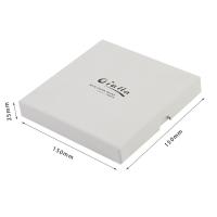 China Custom White Square 2-Piece Paper Candy Chocolate Gift Box with Lid and Divider Slots - 500pcs MOQ, 10-Day Production for sale