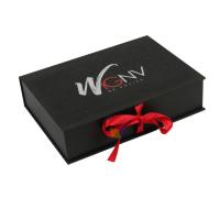 China Custom Hair Extension Packaging Box with 183gsm Glitter Paper, 1200gsm Cardboard, and Satin Lining - 298g Weight for sale