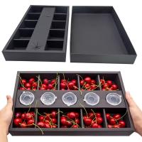 China 100% Recycled Brown Kraft Paper Platter Boxes with Dividers and Sauce Compartments - Custom Sizes, 500pcs MOQ, 10-Day Production for sale