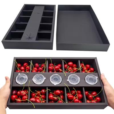 China 100% Recycled Brown Kraft Paper Platter Boxes with Dividers and Sauce Compartments - Custom Sizes, 500pcs MOQ, 10-Day Production for sale